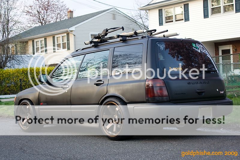 My first attempt at a matte black paint job. | Subaru Forester Owners Forum