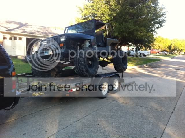 1985 CJ7/Wrangler 454 BigBlock, Th350, Np205, 1 Tons stretched on 38.5 ...