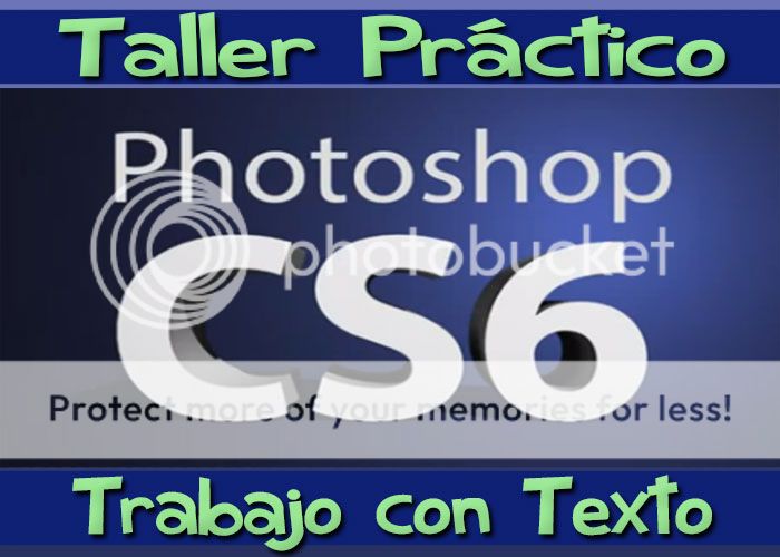 TUTORIAL PRACTICO ADOBE PHOTOSHOP CS6 TRABAJO CON TEXTO INGLÉS