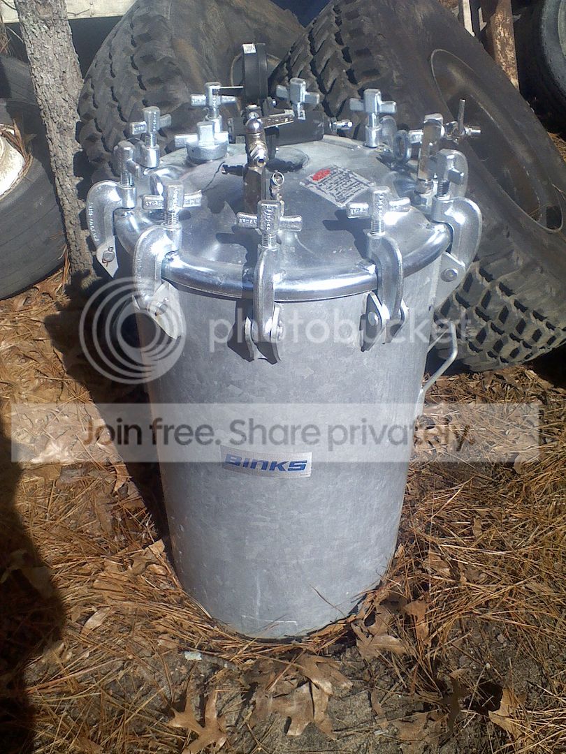 Machinery for Sale or Wanted | Binks 30 Gallon Pressure Paint Pot NEW ...