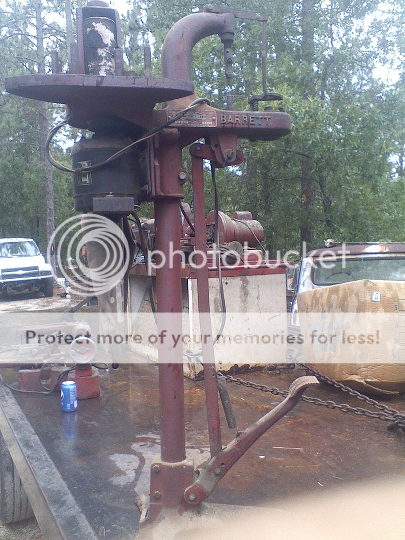 Antique Machinery and History | Barrett Brake Riveter / Bear Rotor ...