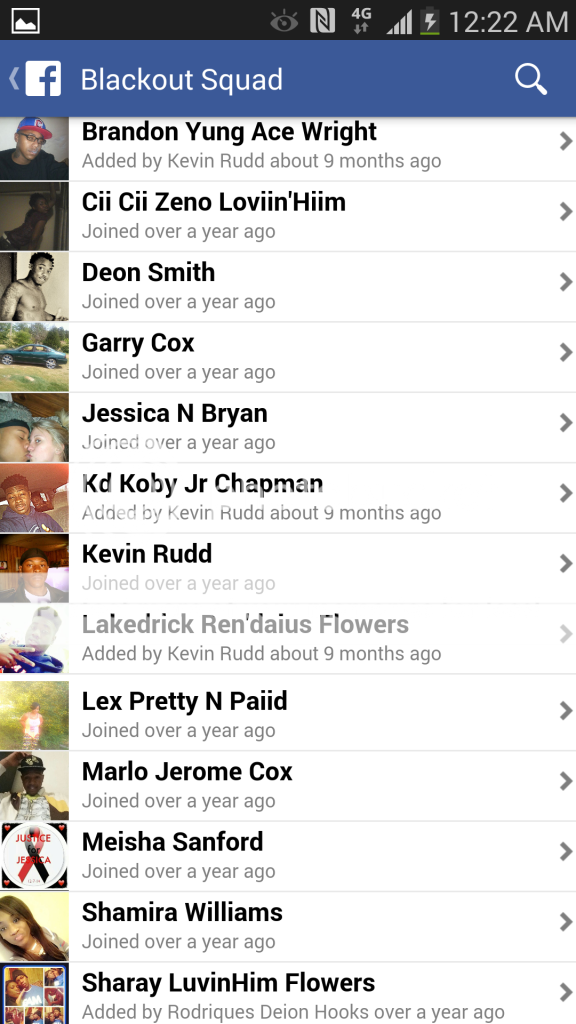 Full Suspect List – The Justice 4 Jessica Suspects